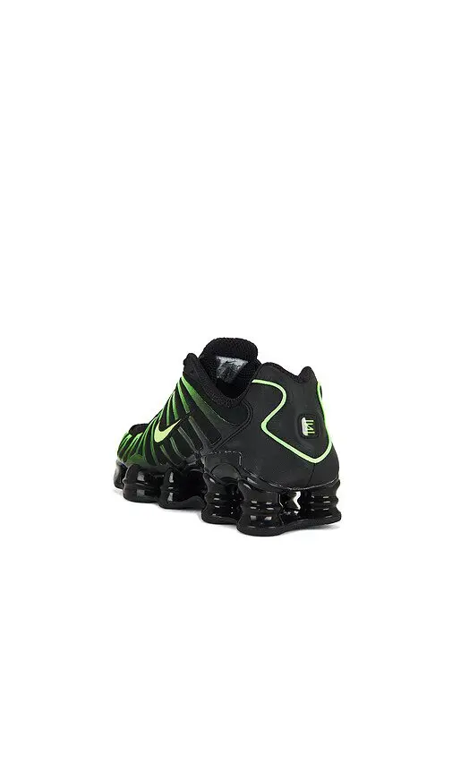 Nike Shox Tl Sneaker - Black & Green Strike - 20% Off | Editorialist
